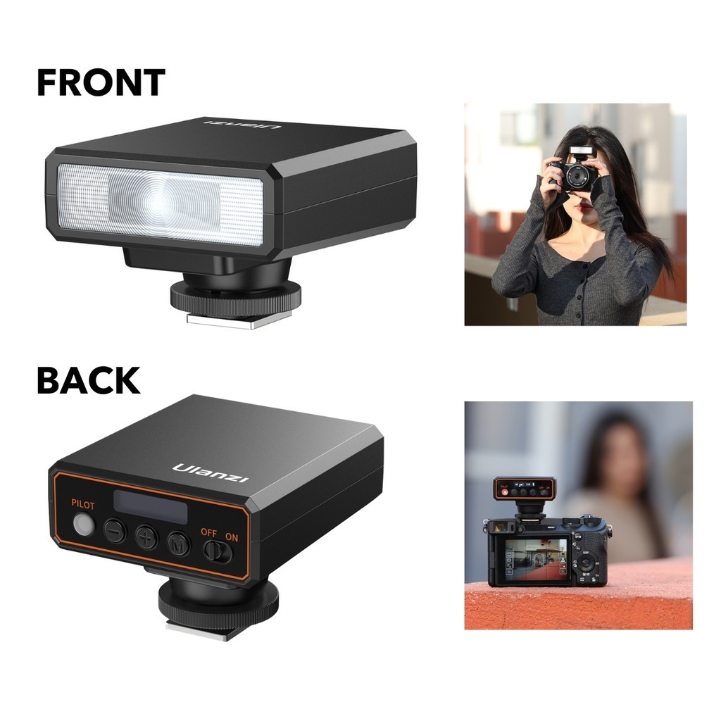 ULANZI F12 Mini Camera Speedlite แฟลชกล้อง DSLR Mirrorless กะทัดรัด ...