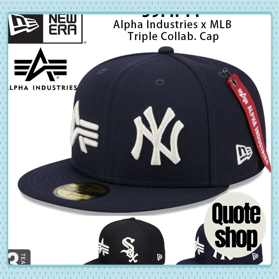 New Era 59FIFTY Alpha Industries MLB Triple Collaboration Cap การ ...
