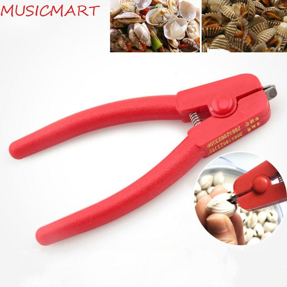 Musicmart 2 ชิ้นเลือดหอยคลิป,ฤดูใบไม้ผลิโหลดพลาสติก Handle Oyster Shell ...