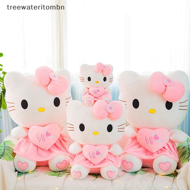 Tt Hello Kitty Plus ตุ๊กตา Sanrio ของเล่นหัวใจกอด Kt สีชมพู Kitty Cat ...