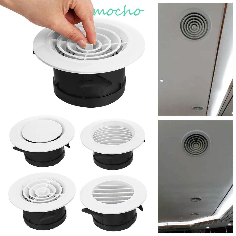 Mocho รอบ Air Vent Extract Valve,สีขาวปรับ Air Vent Extract Valve ...