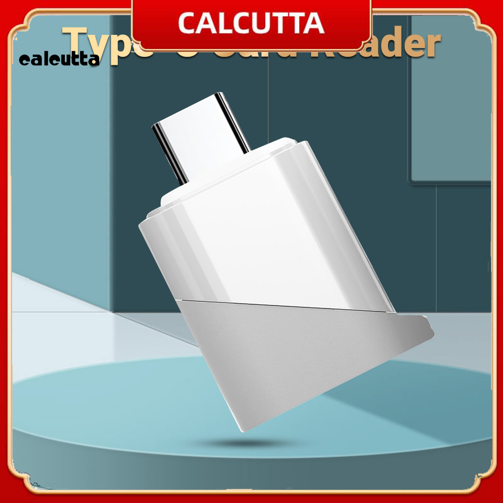 [calcutta] เครื่องอ่านการ์ดเก็บของน้ําหนักเบาสําหรับ Notebook USB-C TF SD-Card Storage Card ...