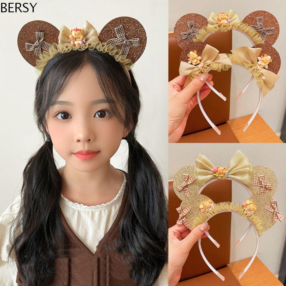 Besy Bubble Braid Hairbands, Bow Ear Wigs หางม้ายางรัด,เจ้าหญิง Twist ...