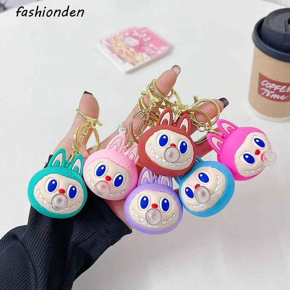 Fashionden Labubu Pinch พวงกุญแจตุ๊กตา, กระเป๋าซิลิโคน Charm Labubu ...