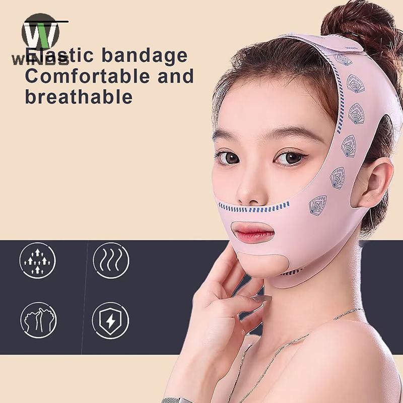 ODS Face Band Breathable V Face Band Cheek Lift Up Anti Wrinkle Face ...