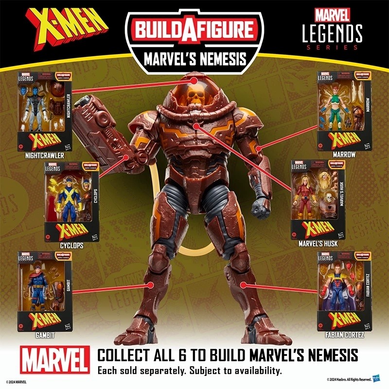 Hasbro Marvel Legend X-Men Wolverine Nightcrawler ยี่ห้อ Emperor Laser ...