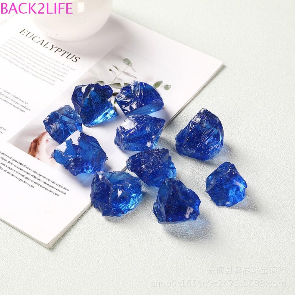 Back2life แก้วหินเดิม Good Fortune ปลอดภัยตกแต่งบ้าน Handmade เรขาคณิตโยคะ Diffuser ...