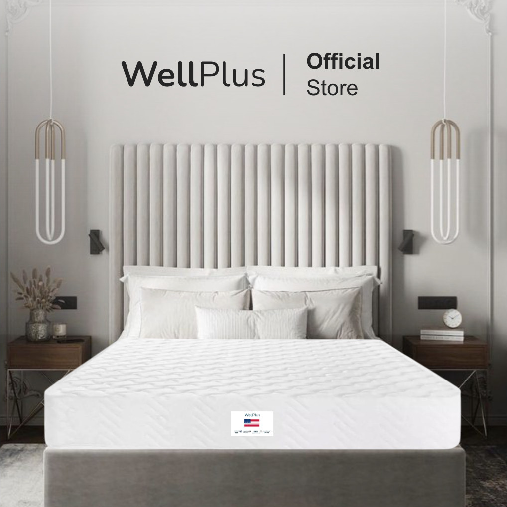 SB Design Square Wellplus ที่นอนสปริงพรีเมียม รุ่น Rohan ความหนา 9 นิ้ว ขนาด 6 ฟุต | Shopee Thailand