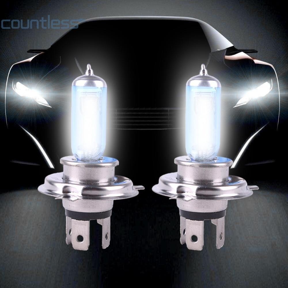 ใหม่ 2 ชิ้น/ล็อต 12V 100W Led H4 6000K แก๊ส Super Bright สีขาวไฟหน้ารถ ...