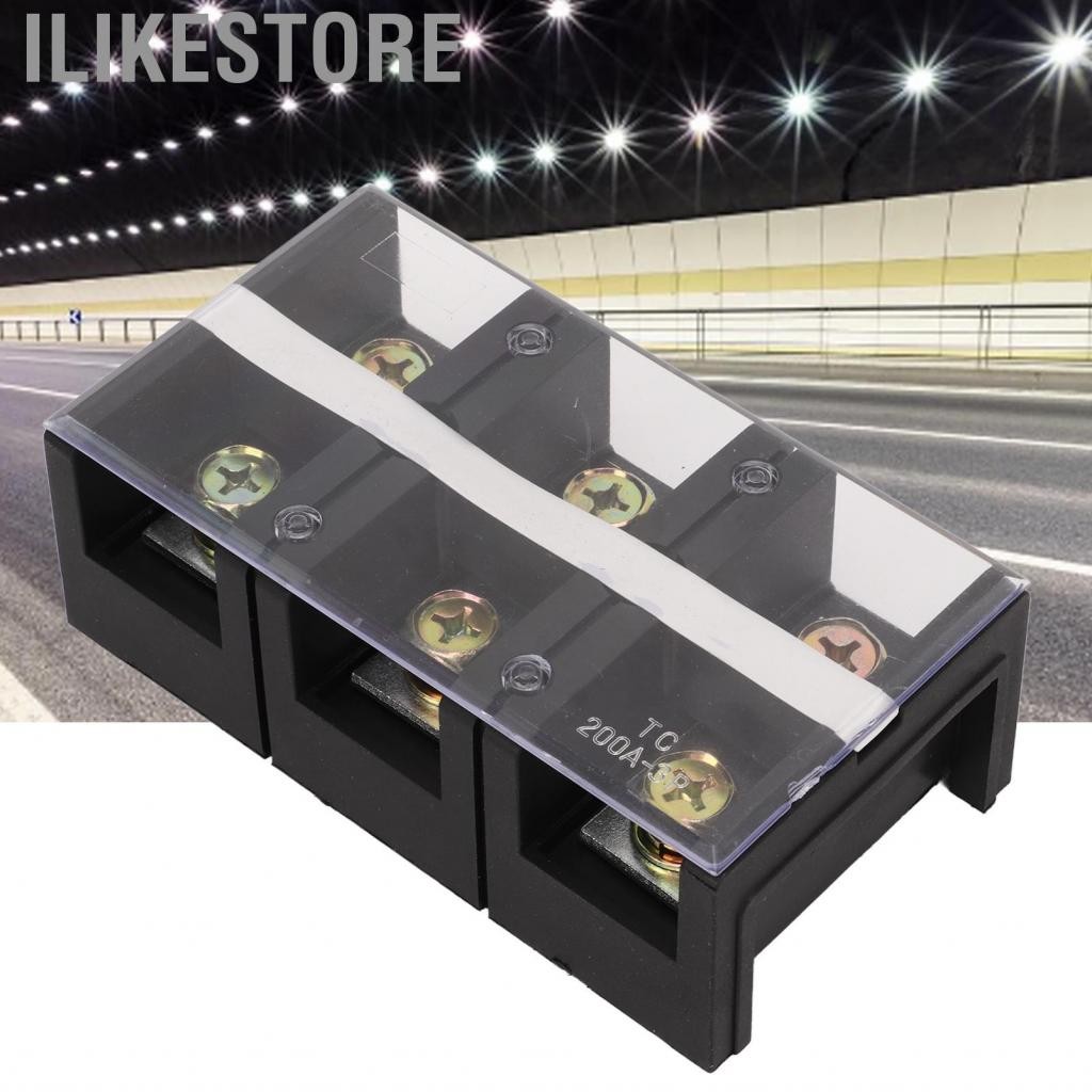 Ilikestore Terminal Strip Screw Block M8 สายไฟสองแถวหน้าสัมผัสหนาสำหรับ ...