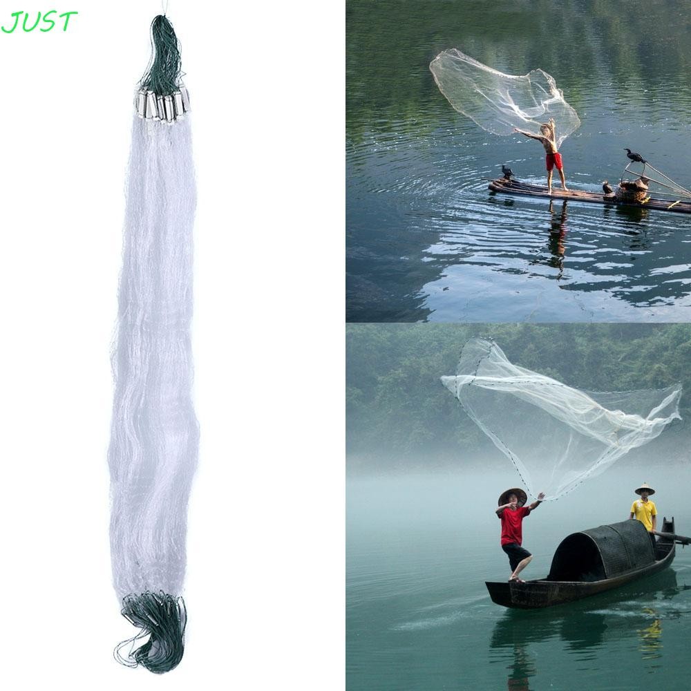 Just Fishing Net Crawfish Nylon Float Trap ตกปลาหล่อสุทธิกรงตกปลาไนลอน ...