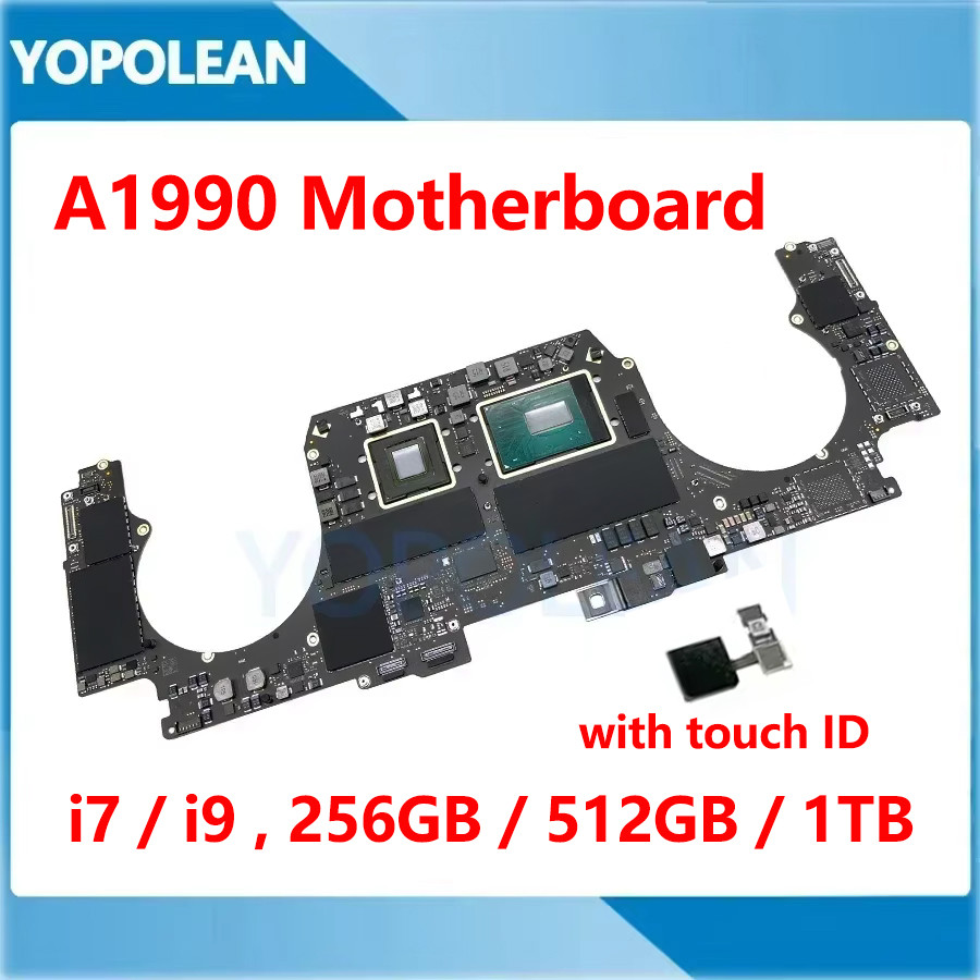 Original A1990 เมนบอร์ดสําหรับ Macbook Pro 15 "Retina A1990 Logic Board ...