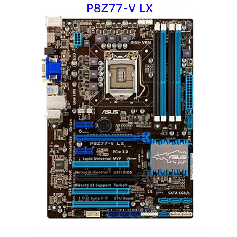 [พร้อมส่ง] Asus/ อัสซุส Z77เมนบอร์ด P8Z77-V lx/lk/a/le/ LX2 /pro 1155พิน3รุ่น3770K | Shopee Thailand