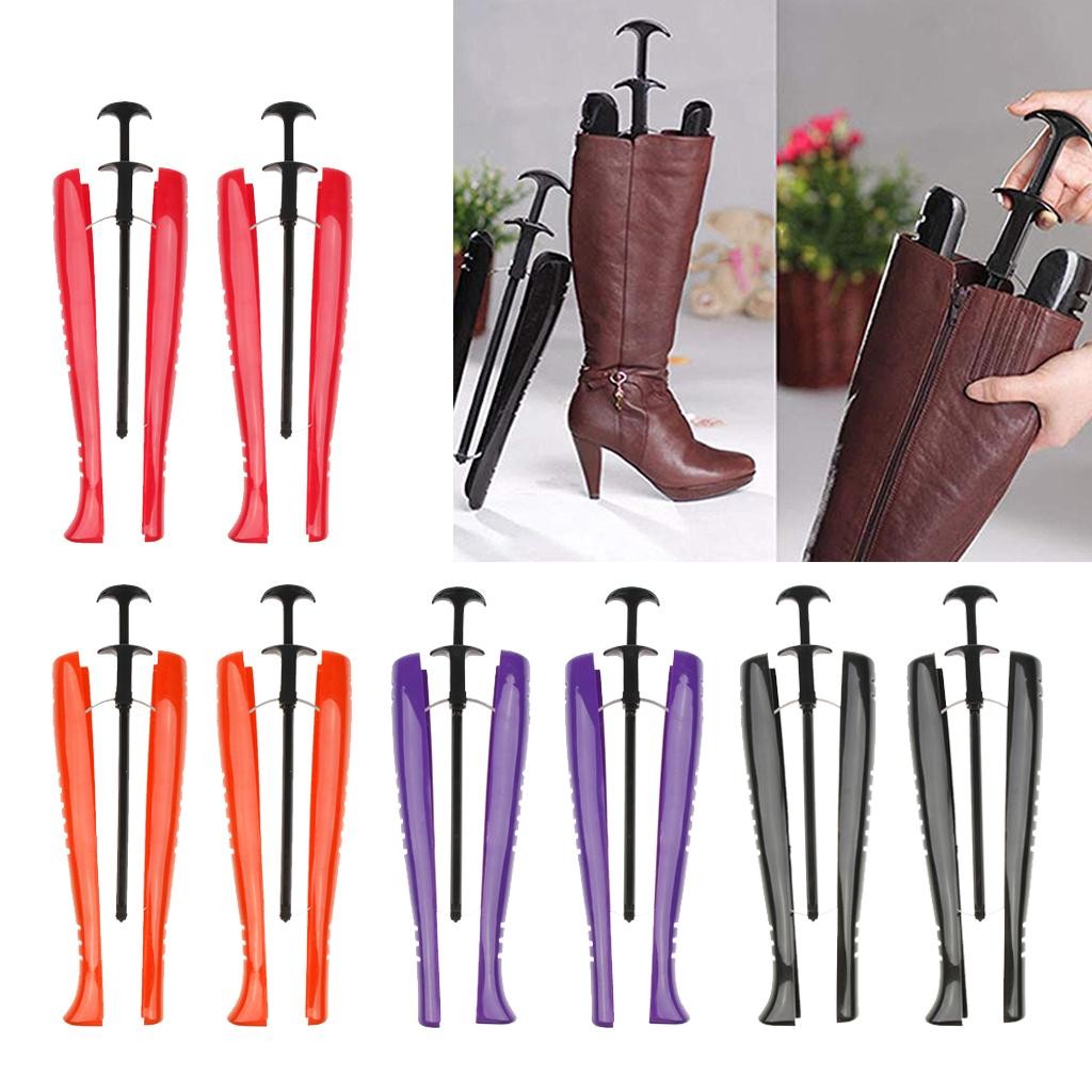 [ Boots Tree Automatic Boot Shoe Stretcher with Handle Support Keeper ...