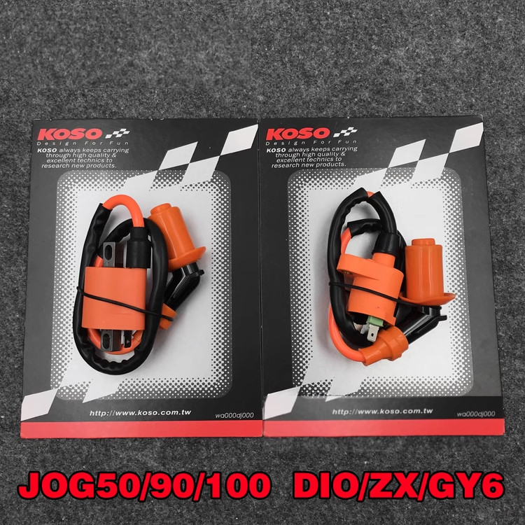 KOSO คอยล์หัวเทียน CDI สำหรับ GY6 Fighter Yamaha Mio Honda DIO ZX-50 ...