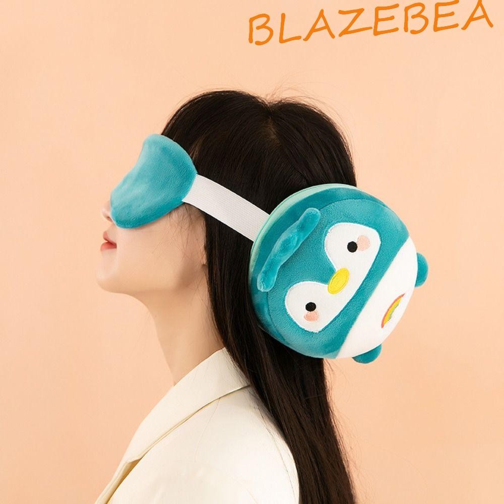 Blazebea หมอนหน้ากากตาการ์ตูน, Kuromi Melody Bear 2 in 1 Eye Mask, ทนทาน Kawaii Soft Sleep Tool ...