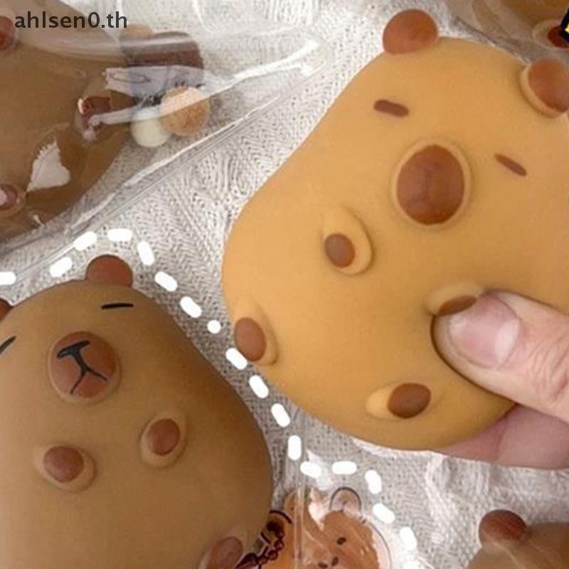 Ahlsen0 น่ารัก Capybara Squishy ความเครียดบรรเทาของเล่นบีบอัดช้า Rebound Pinch ใหม่ Fidget ของ ...