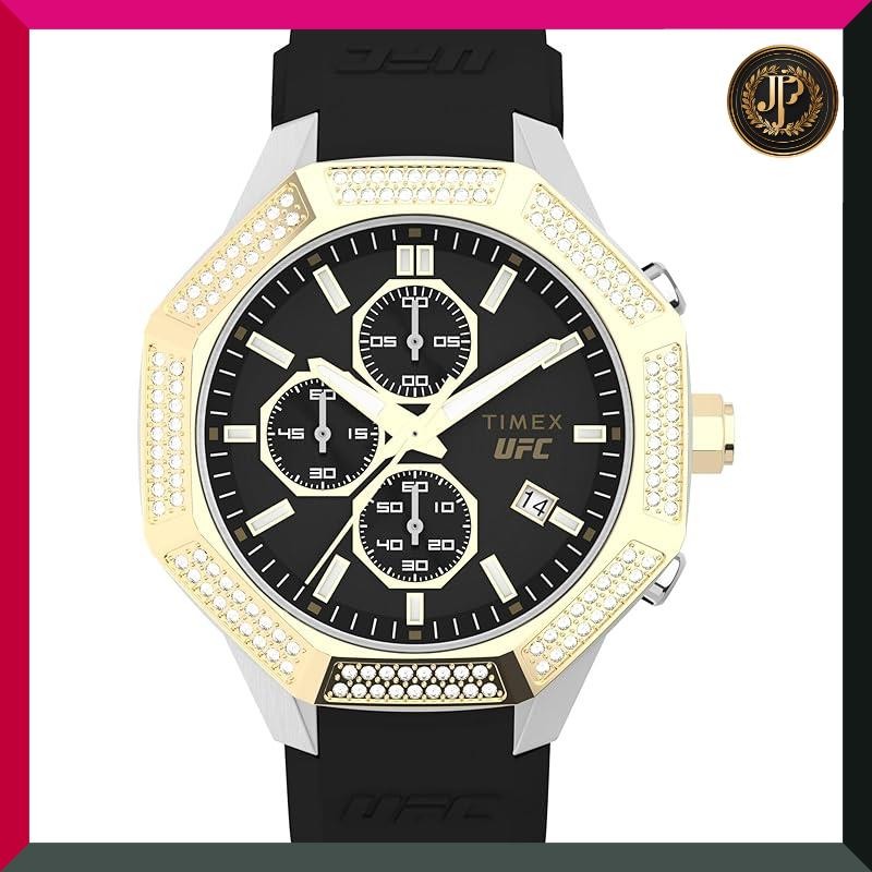 [TIMEX] Watch UFC King Strap UFC King Strap Black Dial Stainless Steel ...