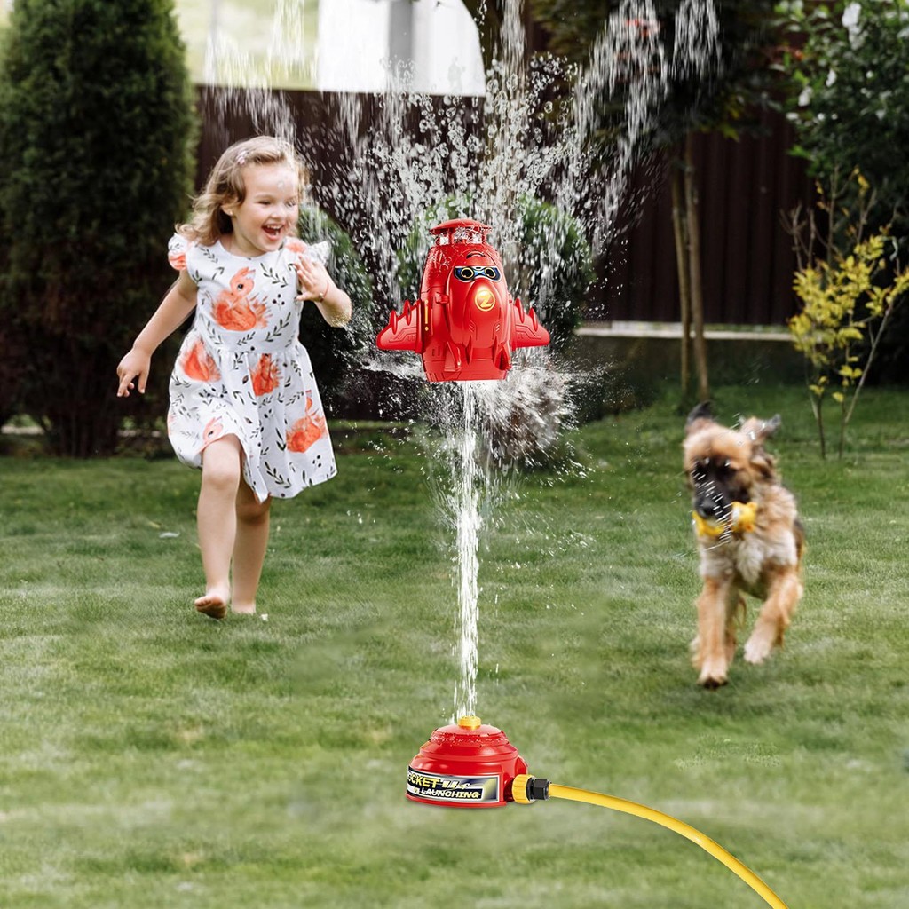 Rocket Sprinkler Water Rocket Fountain, ของเล่นจรวดแรงดันน้ํา, จรวดบิน ...