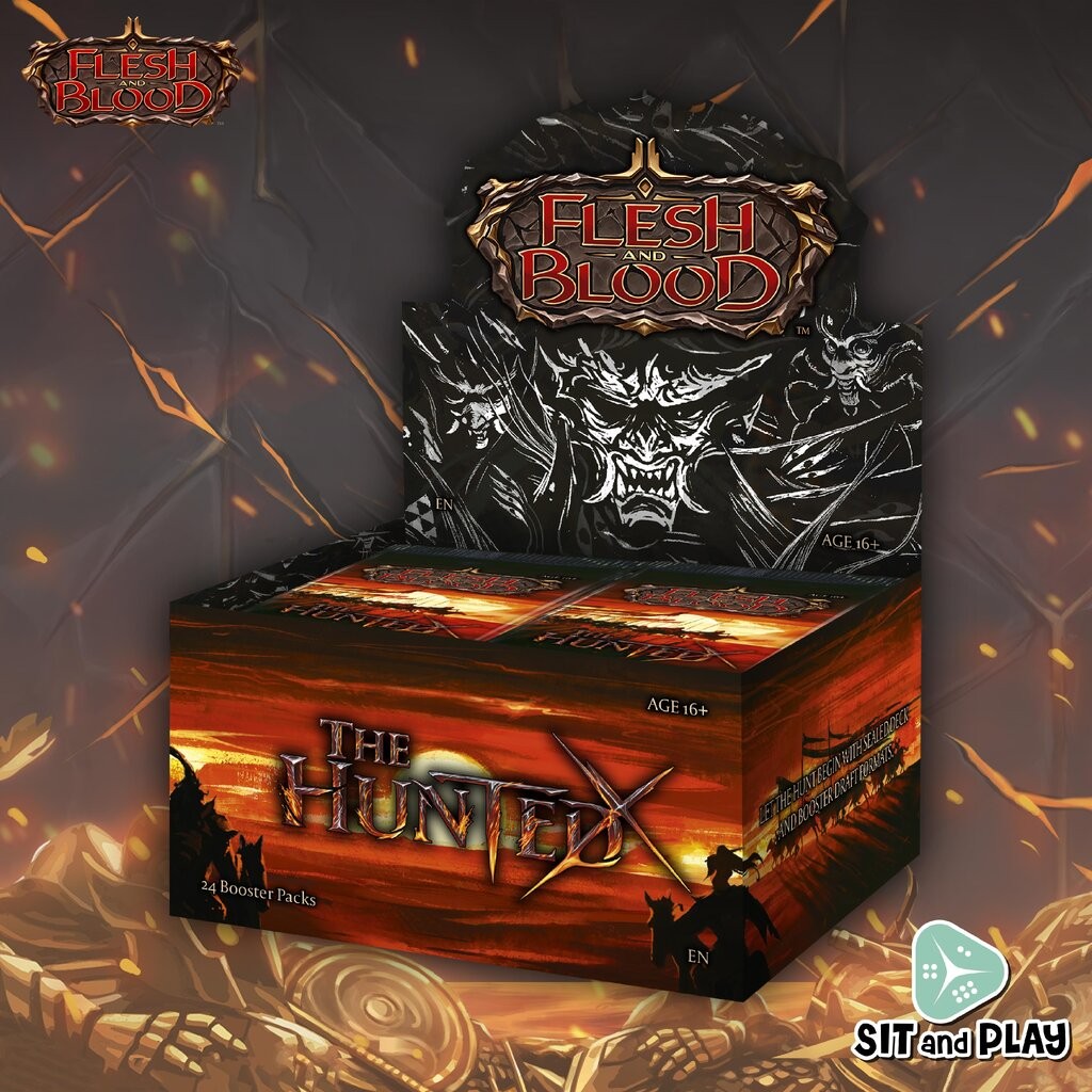 Flesh and Blood TCG - The Hunted - Booster Box การ์ดเกมเฟลชแอนด์บลัด ...