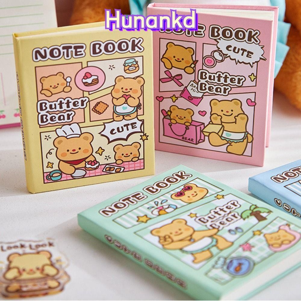 Huan Butter Bear A7 Pocket Notebook, Notepad ขนาดเล็กแบบพกพาคุณภาพสูง | Shopee Thailand