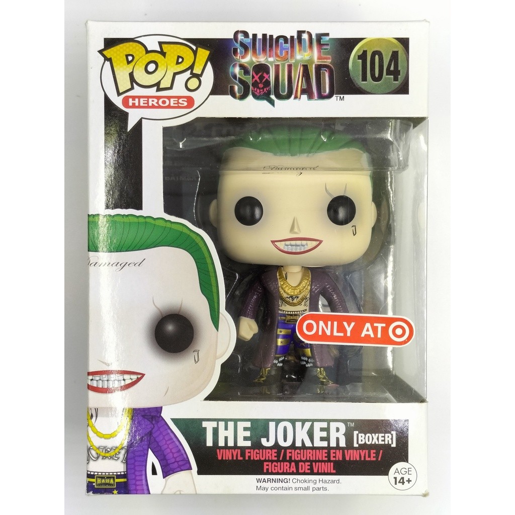 Funko Pop Suicide Squad - The Joker [ Boxer ] #104 (กล่องมีตำหนินิด ...
