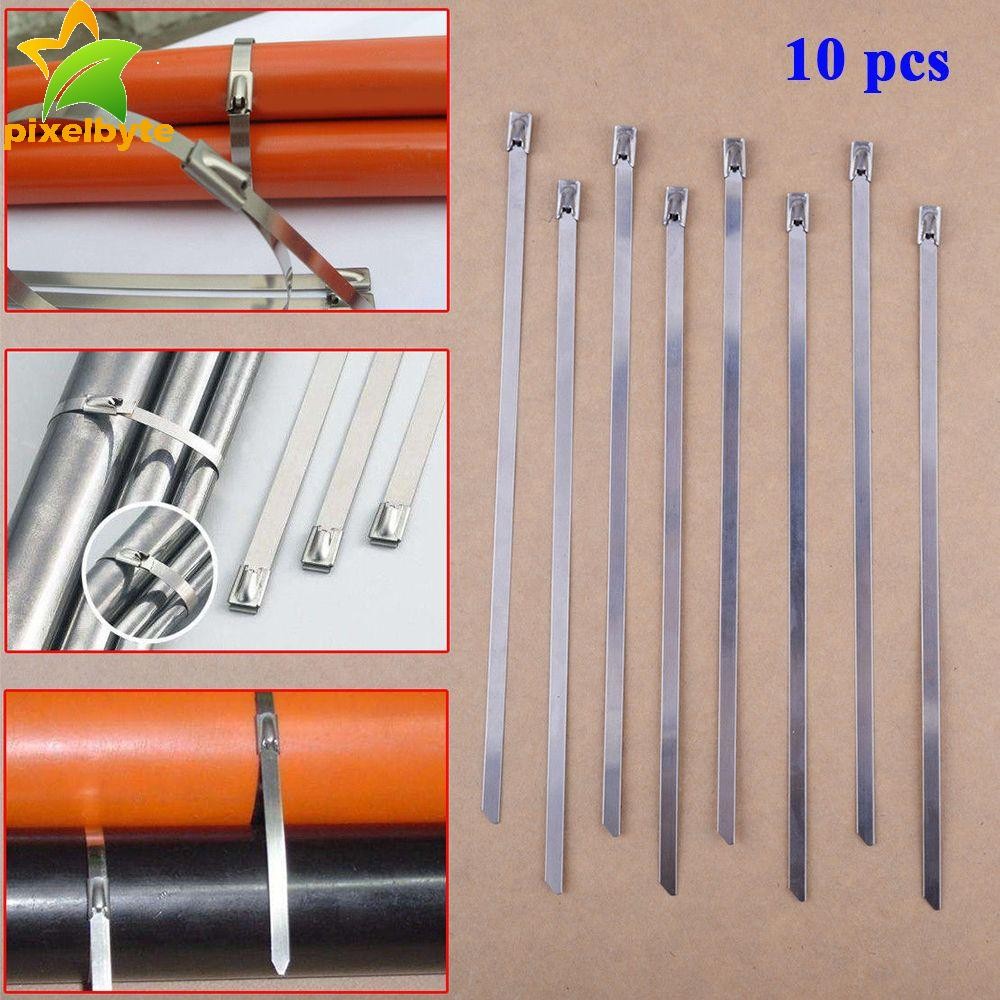 Pixelbyte ล็อคท่อไอเสีย Header 4*60*200 มม.ไม่มีสะดุด Self-locking โลหะแน่น | Shopee Thailand