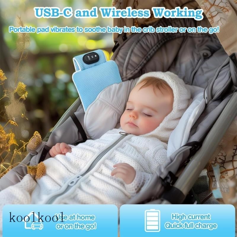 Kool Baby Sleep Aid Pad 3 ความเข้มการสั่นสะเทือนที่ปรับได้พร้อมการ ...