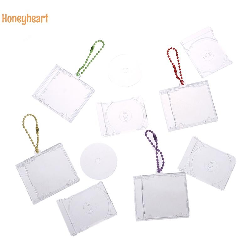 อัลบั้มเปล่า Mini CD Case พวงกุญแจ CD Player พวงกุญแจอุปกรณ์ต่อพ่วง ...