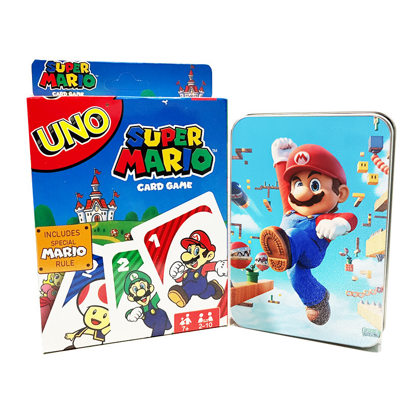 [Scale-263] เกมกระดาน uno Super Mario uno Chess Deck Solitaire เกม ...