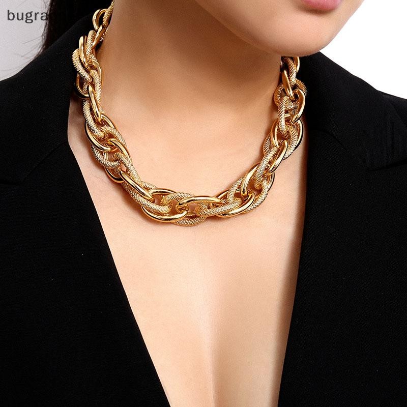 Bug Punk Choker สร้อยคอ Hip Hop Heavy โลหะหนาสร้อยคอสร้อยคอของขวัญ ...