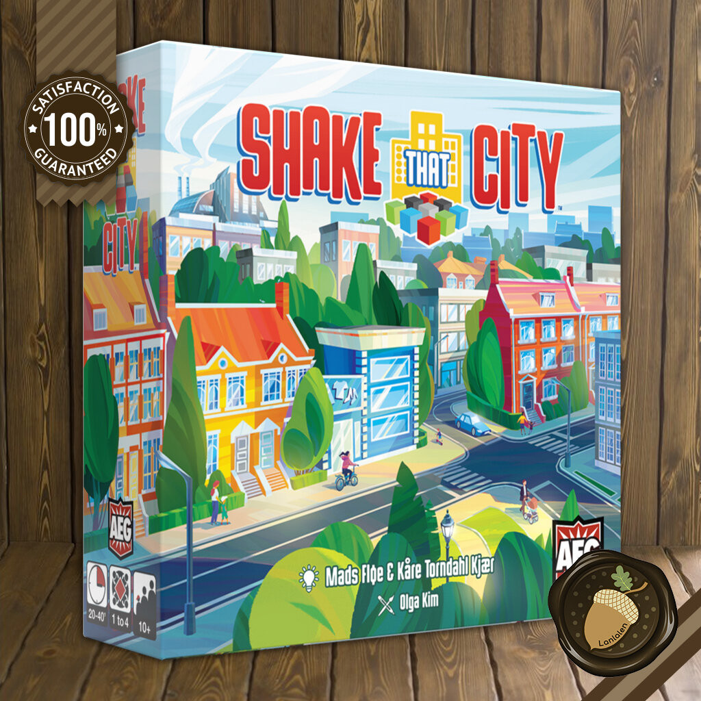Shake that City Board Game บอร์ดเกม | Shopee Thailand