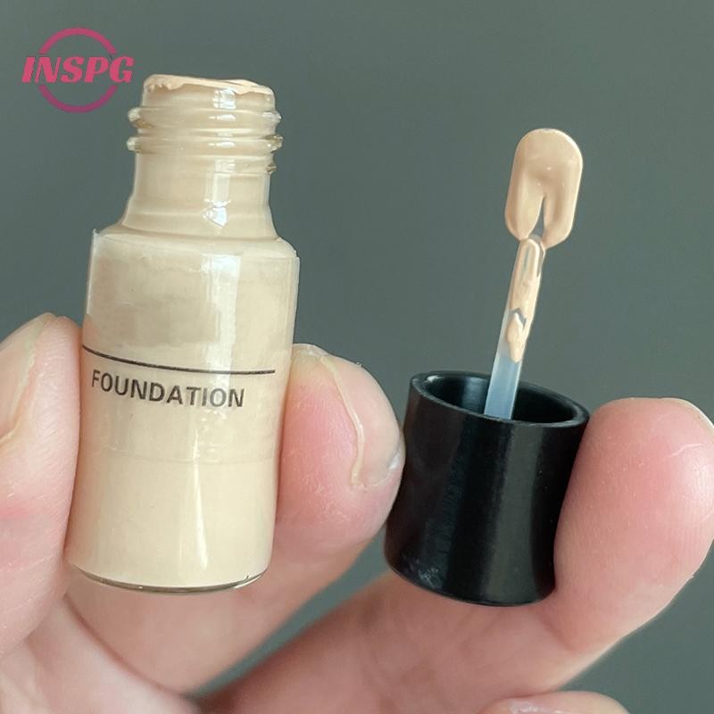Inspg> 1/2/5 ชิ้นขวดรีฟิล Liquid Foundation 4ml Subpackage Travel ขวด ...