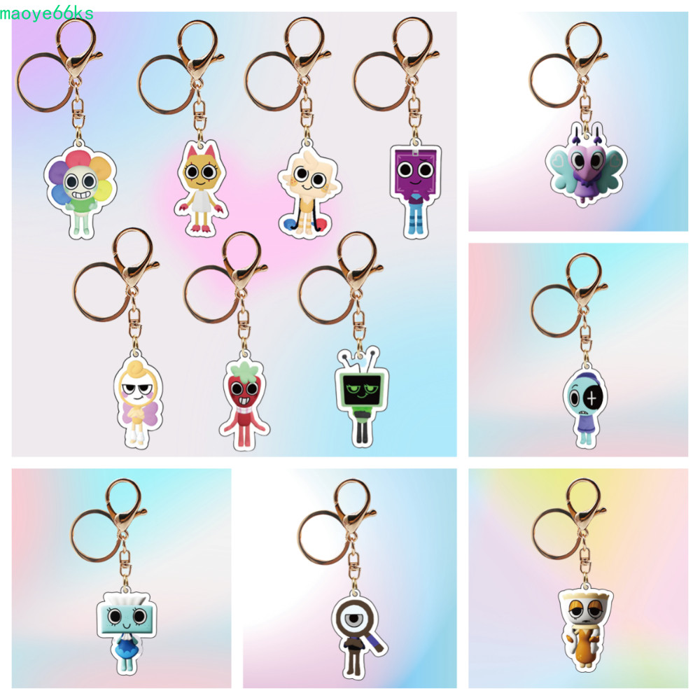 MAOYE เกม พวงกุญแจโลกของ Dandy, เศษจี้โลก Pebble Dandys, Brightney ...