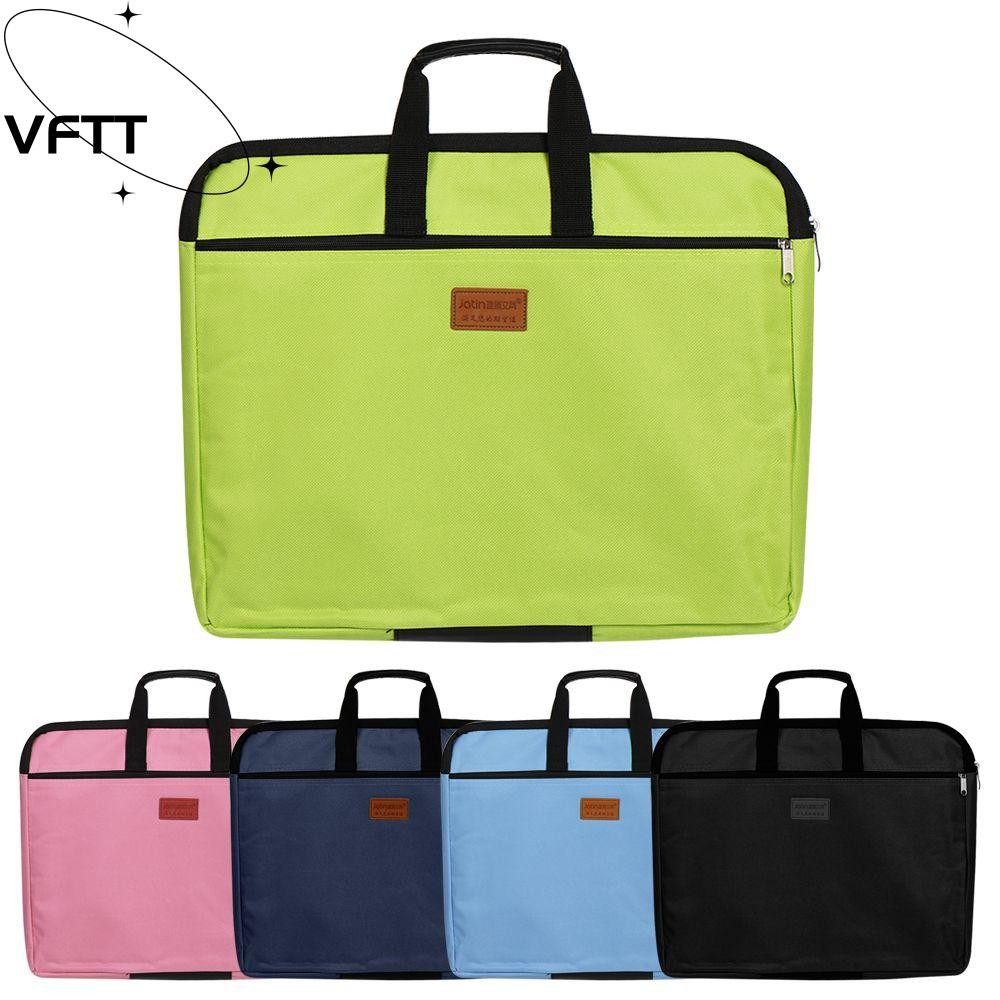 Vftt แฟ้มโฟลเดอร์ซิปผ้าใบ ก4 ขนาดความจุขนาดใหญ่กันน้ําสองชั้น | Shopee ...