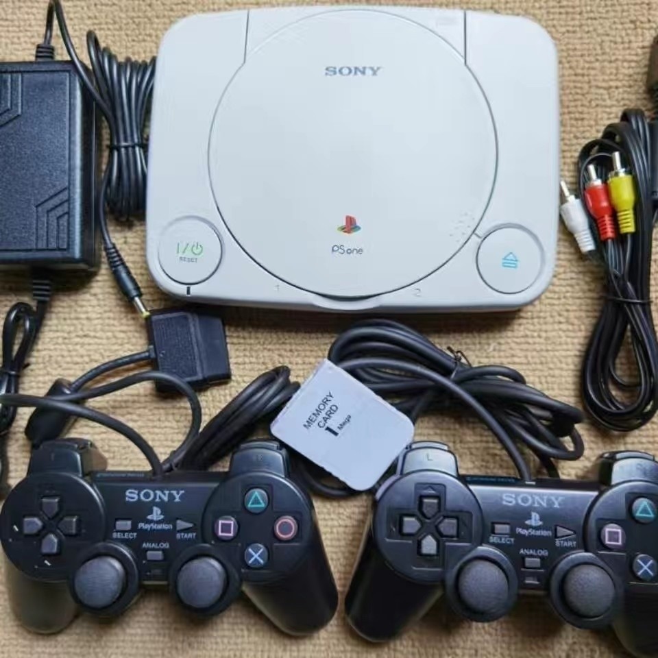 คอนโซลเกม PS1 ดั้งเดิม ชุดคอนโซลเกม PSone Home Retro TV พร้อมการอ่าน ...