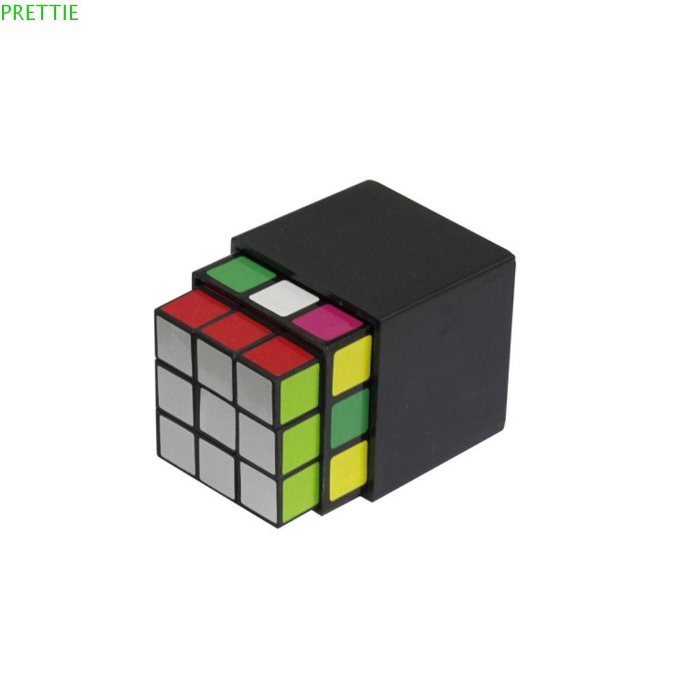 Prettie Triple Cube Diko Cube, Magic Tricks Props Cube Magic, Magie Disappear Flash Cube พลาสติก ...