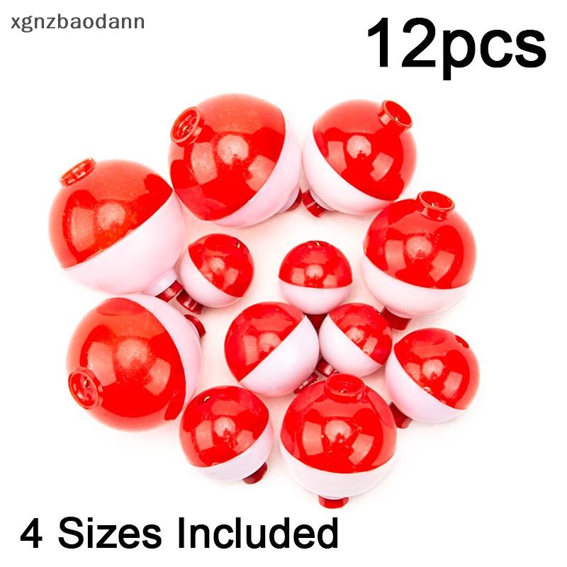 Xgn 12 ชิ้นตกปลาลอยคลิป Snap-On Bobbers Eagle Claw ขนาดที่แตกต่างกันลอย ANN | Shopee Thailand