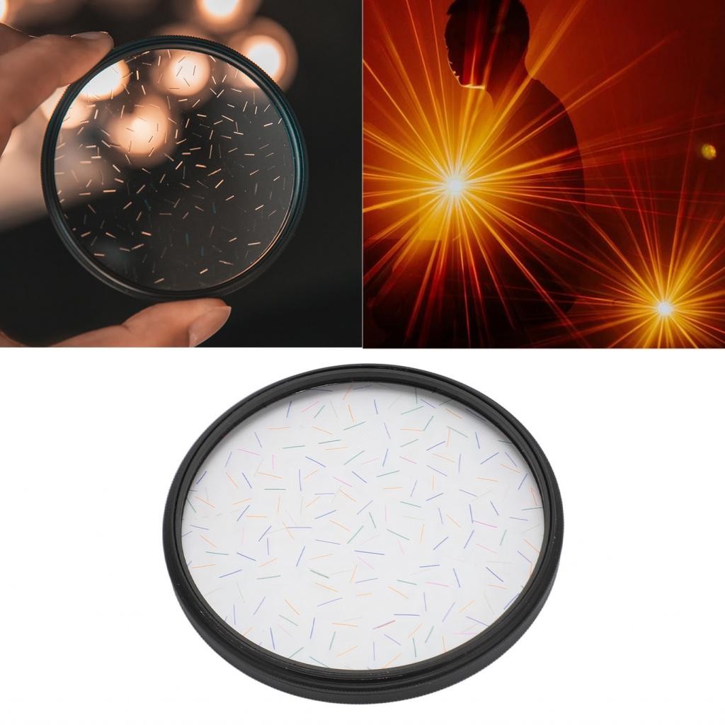 Starlight Glare Filter ดาวสีสันสดใส 72 มม. สำหรับการถ่ายภาพกลางคืน ...