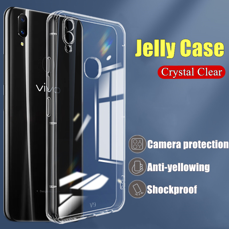 สําหรับ Vivo Y91 Y91i 1811 1816 1817 1820 กล้องป้องกันซิลิโคนนุ่มฝาครอบ ...