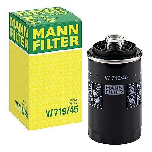 MANN FILTER กรองน้ำมันเครื่อง Audi Volkswagen W719/45 [นำเข้าแบบขนาน ...