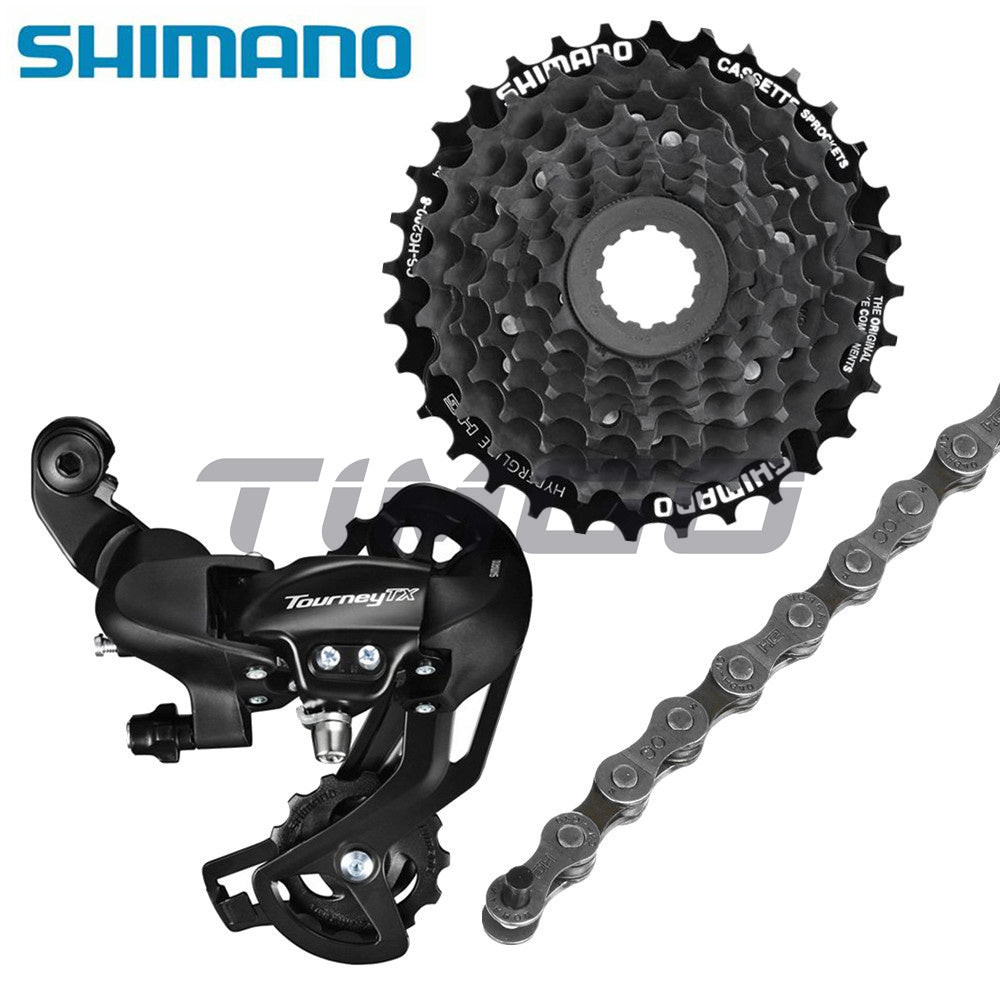 Shimano TourneyTX TX800 จักรยานเสือภูเขา 18 Speed Rear Build Kit ...