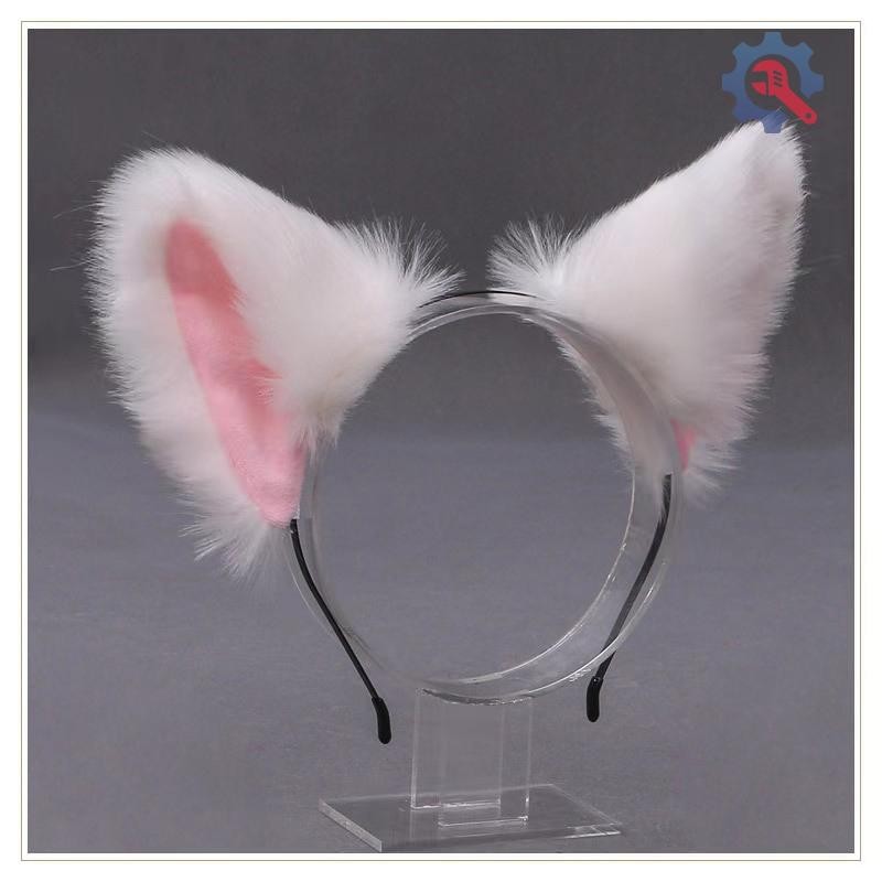 [GEX] ตุ๊กตาแมวCarolita_cat_ear แบบญี่ปุ่น น่ารัก หูโบว์และกระดิ่ง[GEX] | Shopee Thailand