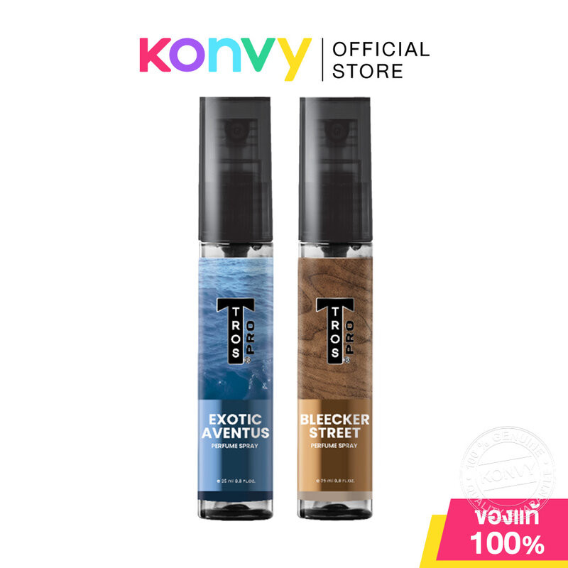Tros Pro Perfume Spray ทรอส น้ำหอมสำหรับผู้ชาย 25ml (Bleecker Street ...