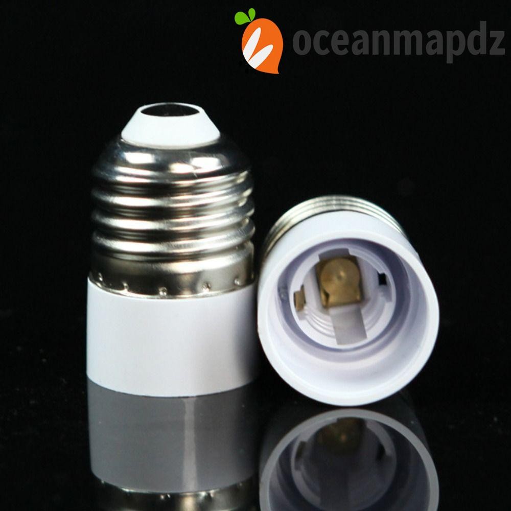 Oceanmapdz ผู้ถือโคมไฟ Converter, E27 ชาย E14 B22 GU10 E40 หญิงฐานโคมไฟทนความร้อน,หลอดไฟขยายอะแด ...