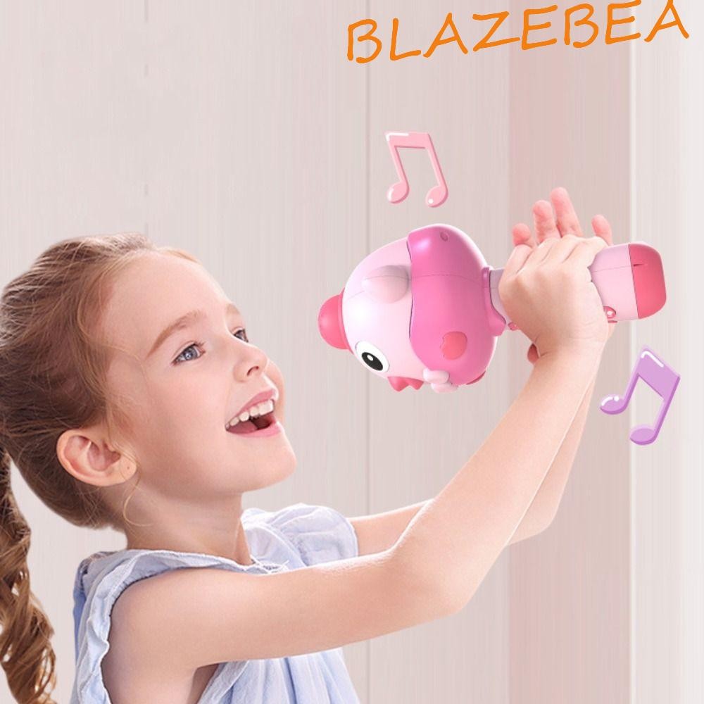 Blazebea ไมโครโฟนบลูทูธไร้สาย, ABS Musical Toys ไมโครโฟนไร้สายของเล่น,การศึกษามือถือเครื่องดนตรี ...
