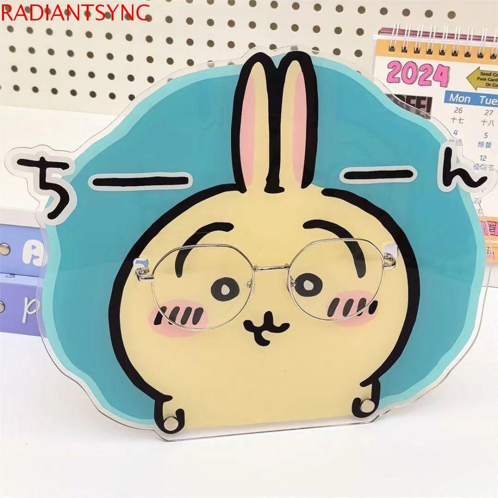 Radiantsync Chikawa ผู้ถือแว่นตา Rack, Kawaii อะคริลิคการ์ตูนแว่นตาชั้นวาง,แว่นตากันแดดชั้นเก็บ ...