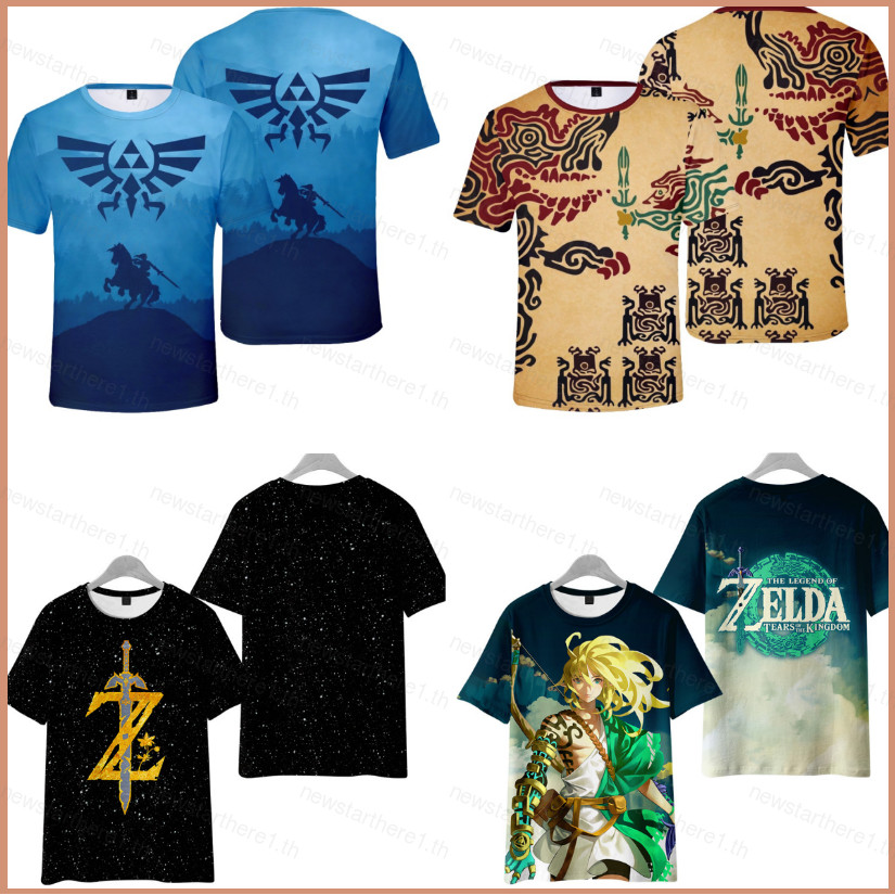 Jason The Legend of Zelda Tshirt อะนิเมะ Unisex Tee คอสเพลย์ Link ...