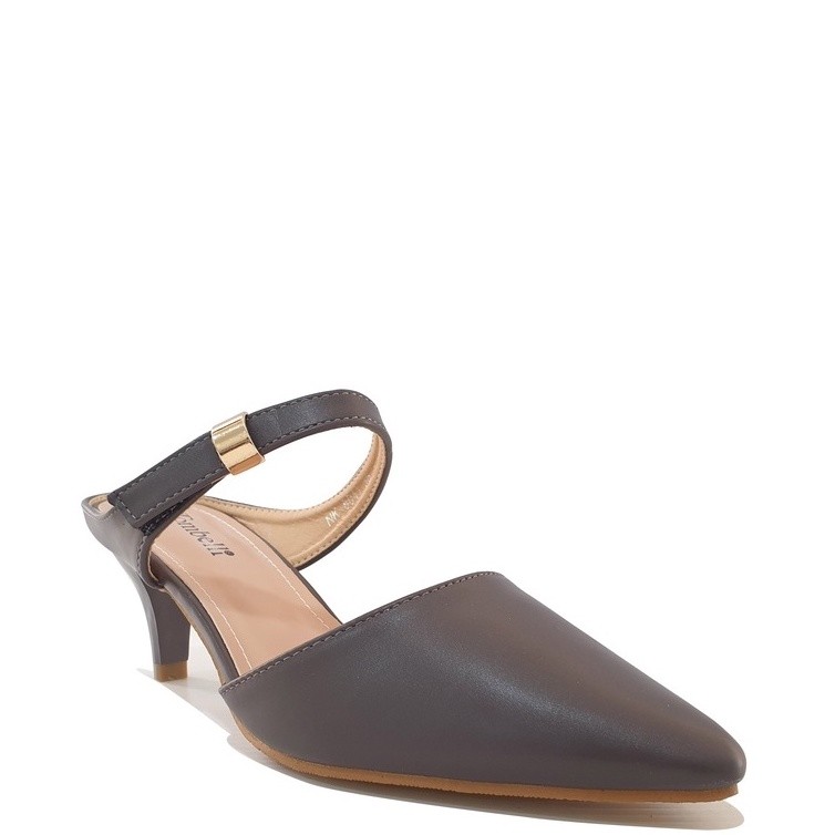 JP6 Tombelli ผู้หญิง Pointed Toe รองเท้าส้นสูงปั๊มรองเท้าสลิงกลับ-อัล ...