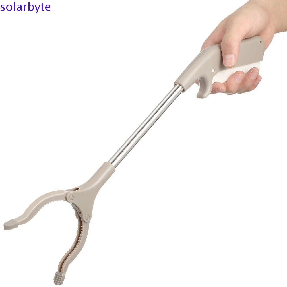 Solarbyte ที่เก็บขยะ,พร้อมที่จับถังขยะสแตนเลส Reacher Picker, Extender Gripper ด้ามยาวน้ําหนัก ...